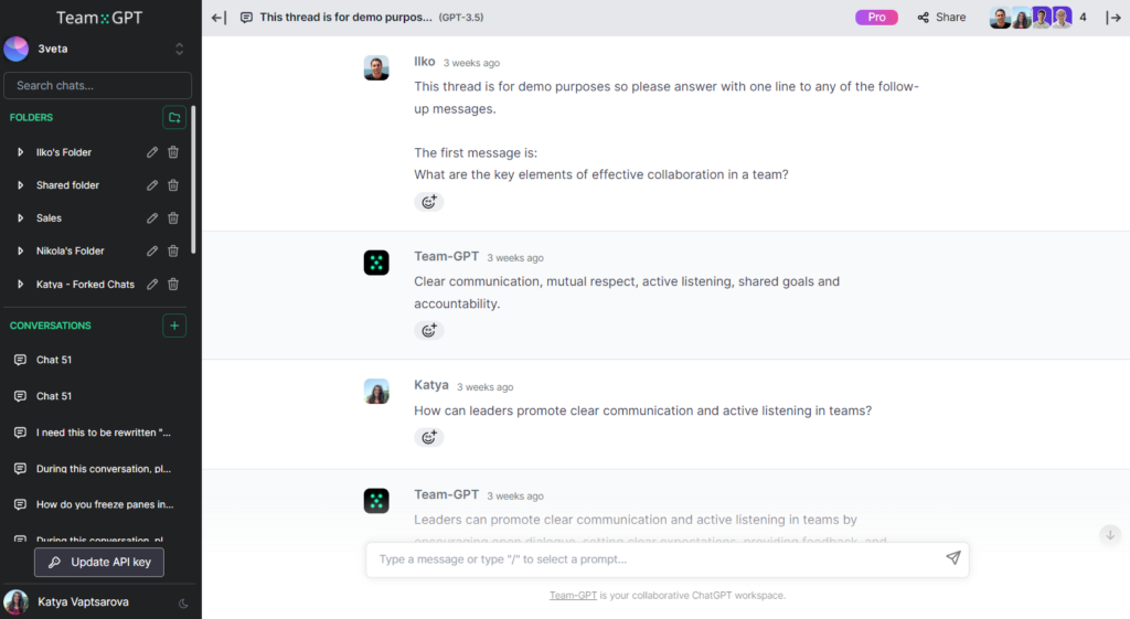 Team-GPT Lifetime Deal $35 & Review - Learn, collaborate, and master ChatGPT in one shared workspace